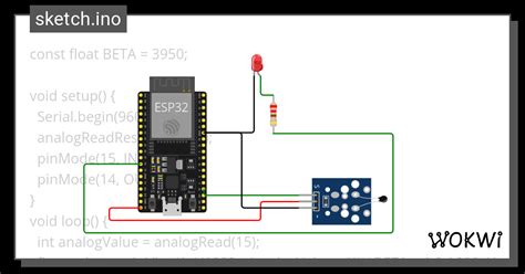Medidor De Temperatura Wokwi Esp32 Stm32 Arduino Simulator