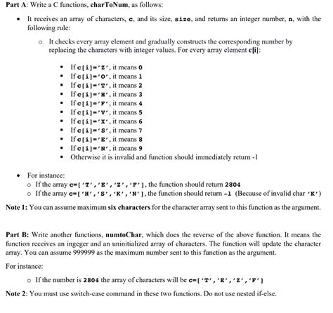 solved part c write a c progam in which prompt the user