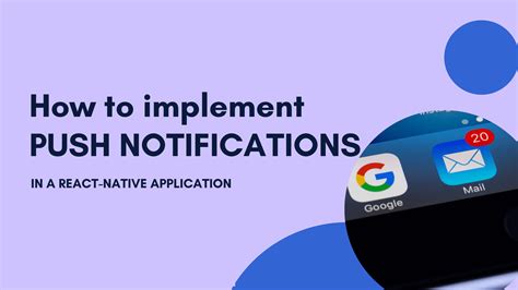 How To Implement Push Notifications In A React Native Mobile App All