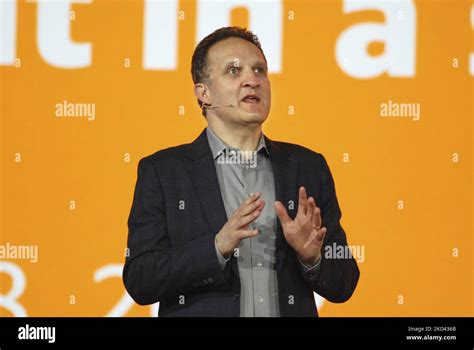 Adam Selipsky Ceo Of Amazon Web Service Aws Speaking At The Keynote Delivering A New World
