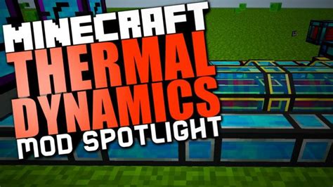 Thermal Dynamics Mod Items Fluids Redstone Flux