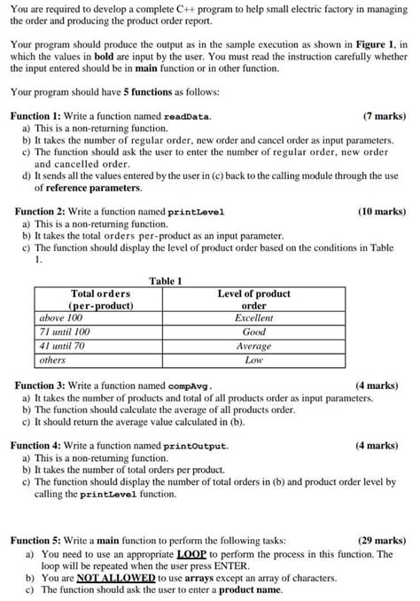solved you are required to develop a complete ch program to