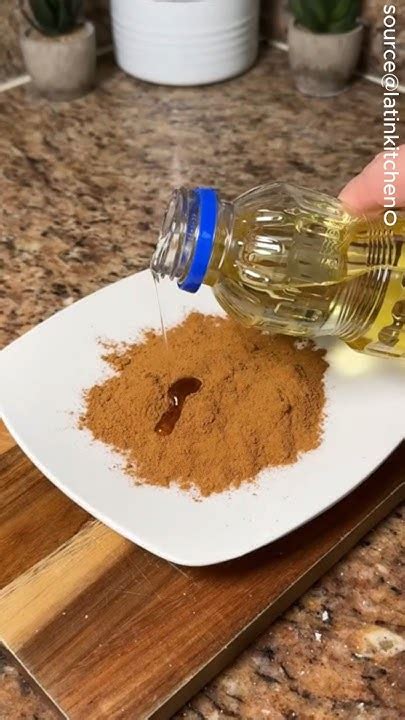 계피가루에 기름을 🤗🤩 Youtube