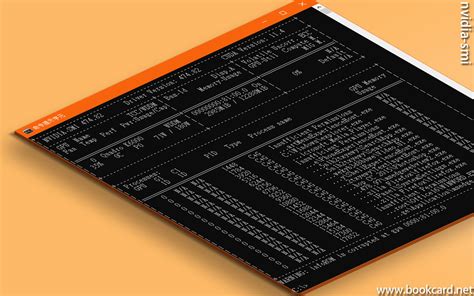 Nvidia Smi Bookcard Net