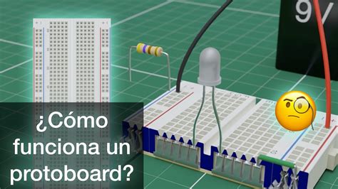 Que Es Y Como Se Usa La Protoboard Youtube Protoboard De 400 Puntos