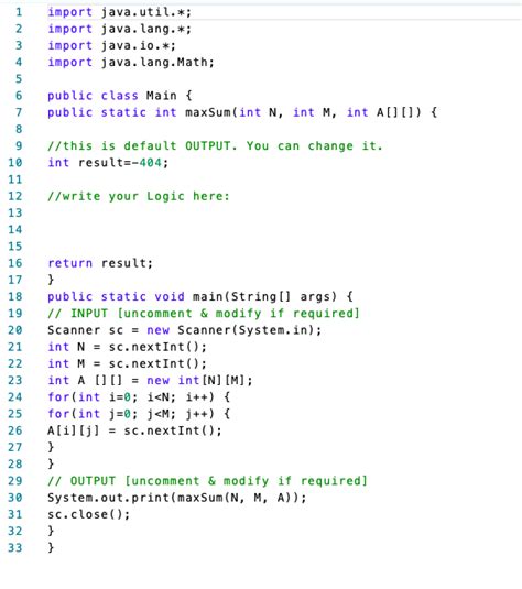 Solved Dynamic Programming Maximum Sum You Are Given A N M Chegg