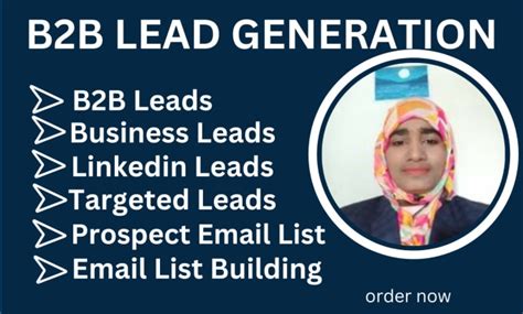 Do B2b Lead Generation Linkedin Leads Targeted Leads By Halimaledexpart Fiverr