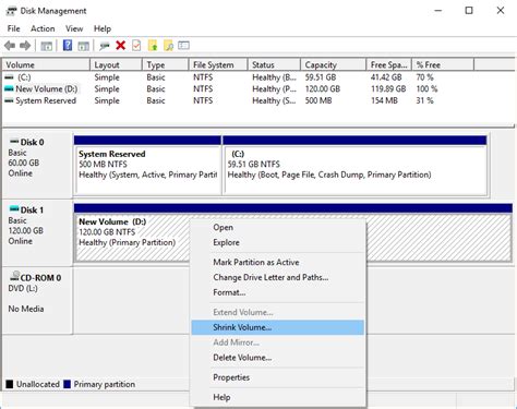 How To Shrink Volume Without Losing Data In Windows 10 8 7