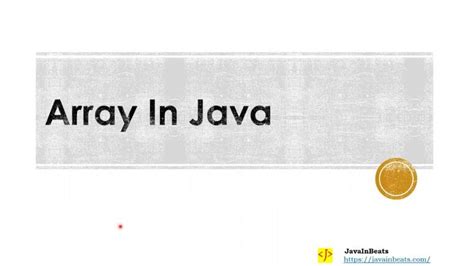 Sumit N On Linkedin Core Java 1 D Array