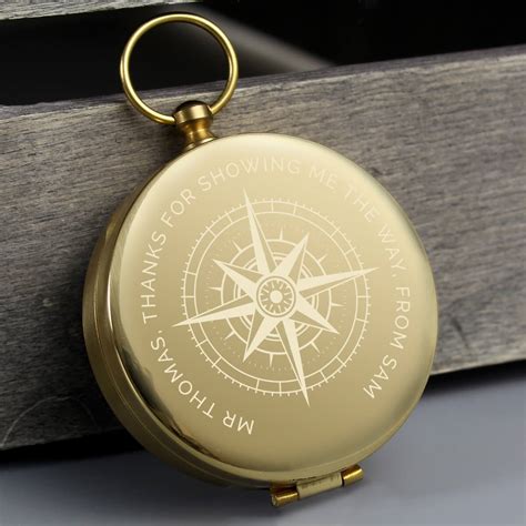 Personalised Keepsake Compass Make It Your Way