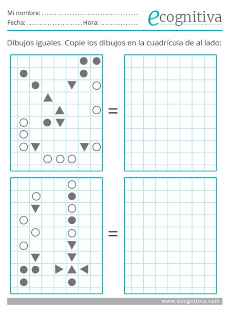 Praxias Estimulación Cognitiva Visual Perceptual Activities