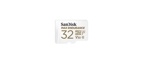Карта памяти microSD SanDisk Max Endurance 32 ГБ (высокой надёжности ...