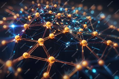 Premium Ai Image Connected Technology Network Tech Wallpaper And Tech Background