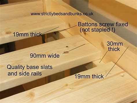 Buy Strictly Beds And Bunks Memphis Heavy Duty Pine High Sleeper Bunk
