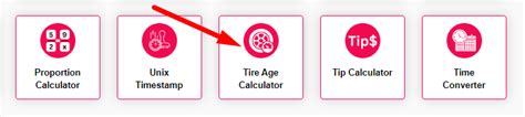 Tire Age Calculator Determine When Your Tire Was Manufactured And