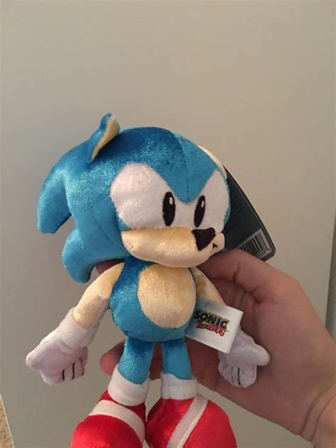 Sonic The Hedgehog 25th Anniversary Edition Plush Tomy Sega 1949936795