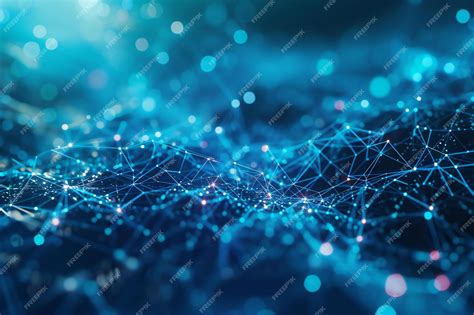 Premium Photo Abstract Technology Background Network Connection