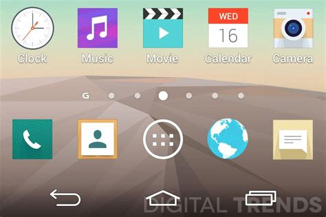 Lg G3 Screenshots Leak Again Lgs Fresh New User Interface Has Us