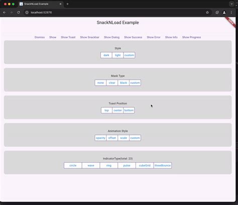 Snacknload A Comprehensive Flutter Package For Loading Indicators And Positional Snackbars By