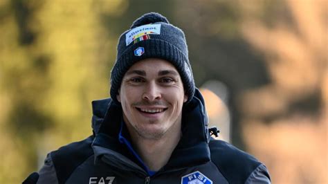 Patrick Baumgartner Auf Der Olympia Bahn