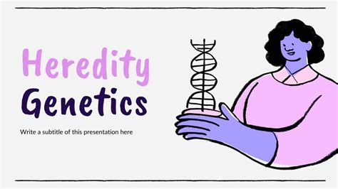Illustrated Heredity Genetics Slides SlidesCarnival