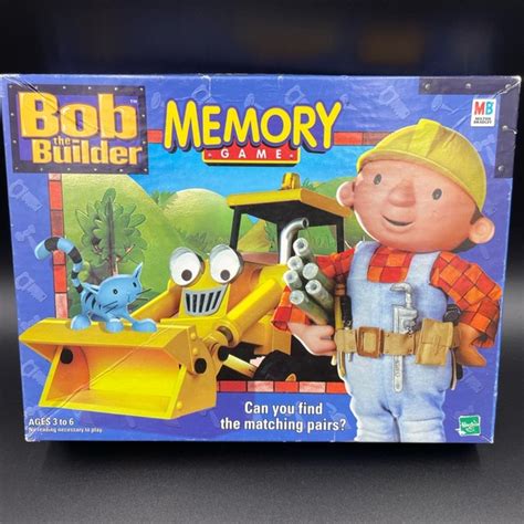 Bob The Builder Toys Bob The Builder Memory Game Matching Pairs Board Game Poshmark