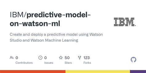 Github Ibm Predictive Model On Watson Ml Create And Deploy A Predictive Model Using Watson