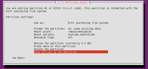 Ubuntu Server Partition Scheme For A Home Server Simplehomelab