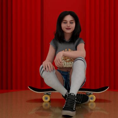 HDP Hannah For Genesis Female Daz Content By History Degree Productions