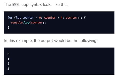 The For Loop Flashcards Quizlet