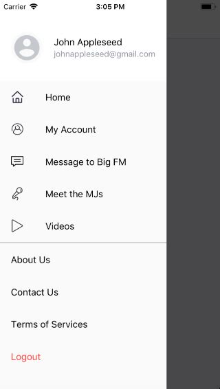 Remove Shadow Overlay On Drawer Navigation Issue React Navigation React Navigation