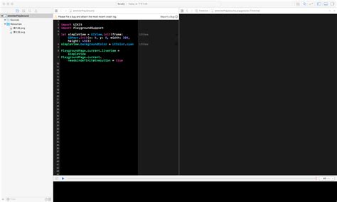 swift can t display view in playground stack overflow