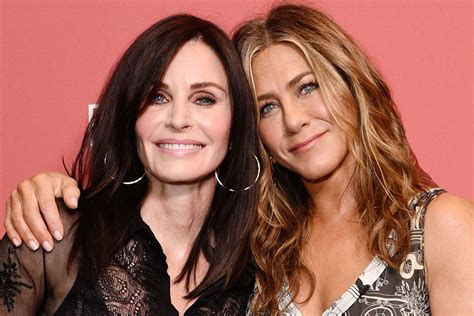 Jennifer Aniston Celebrates Courteney Cox At Latest Homecourt Launch