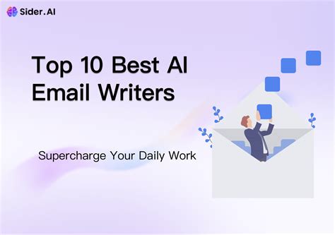 Top 12 Best AI Email Writers to Supercharge Your Daily Work - Sider