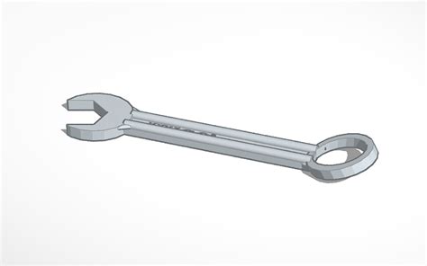 3d Design Wrench Tinkercad