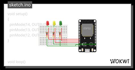 semáforo con 3 leds cristina murillo chacon copy wokwi esp32 stm32