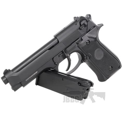 Well G195 Gas M9 Airsoft Pistol Full Metal Just Bb Guns