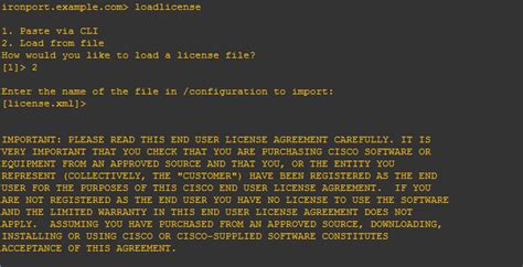 Solved Installing Ironport Xml License Cisco Community