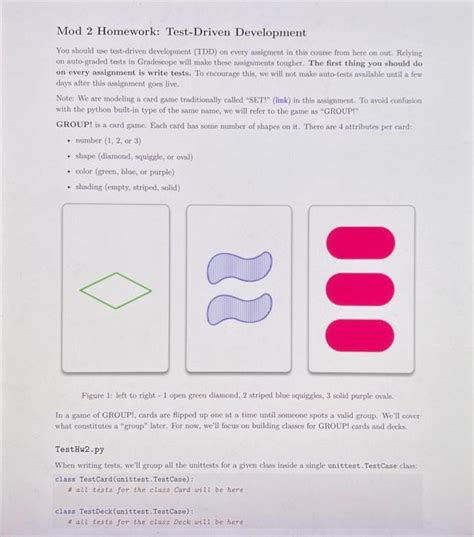 Solved Mod 2 Homework Test Driven Development Yous Should