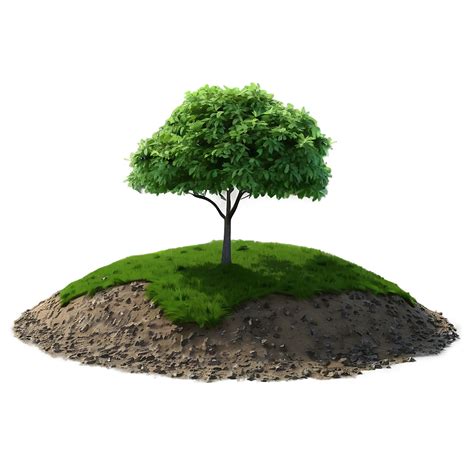 Download Small Tree On Hill Png Lsa