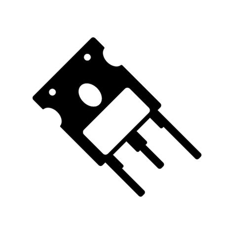 Premium Vector Electric Diode Icon Vector Illustration Design