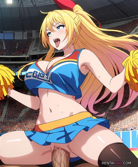 Chitoge Kirisaki Cheerleader Sex Nisekoi False Love Hentaidad