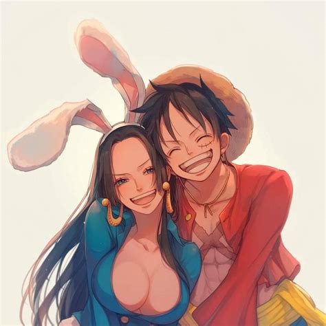 Luffy X Hancock Happy Forever By Lrowling On Deviantart