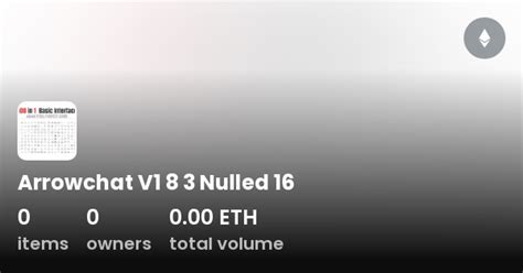 arrowchat v1 8 3 nulled 16 collection opensea