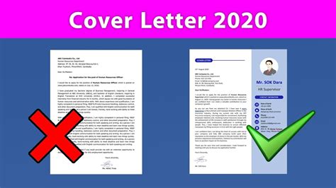 របៀបសរសេរ Cover Letter ឱ្យបានត្រឹមត្រូវ How To Write Cover Letter Job Cambodia Youtube