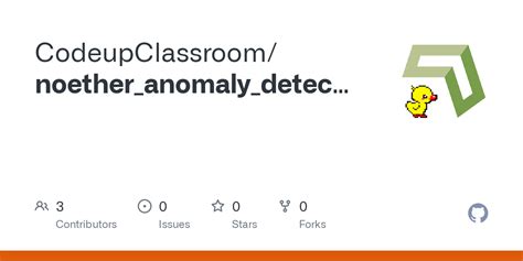 GitHub CodeupClassroom Noether Anomaly Detection Exercises