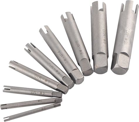 9 Piece Steel Tap Extractor Set For Removing Broken Nepal Ubuy