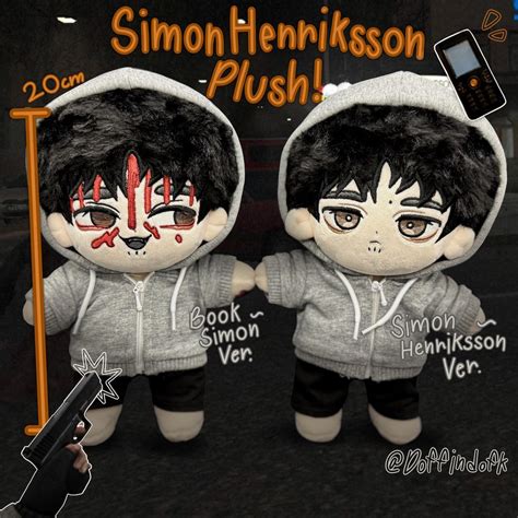 Preordenes Cry Of Fear Simon Henriksson Peluche Book Simon 20 Cm