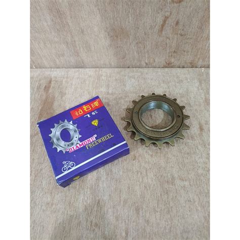 Jual Freewheel Sepeda 16t Diamond Gear Belakang Single Speed Untuk