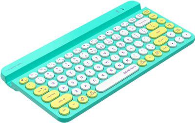 Клавиатура A4TECH Fstyler FBK30, USB, Bluetooth/Радиоканал, зеленый ...